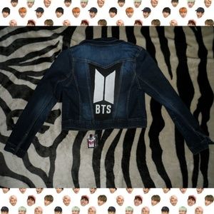 Jessica Simpson | Jackets & Coats | Bts Jean Jacket Korean Boy Band ...